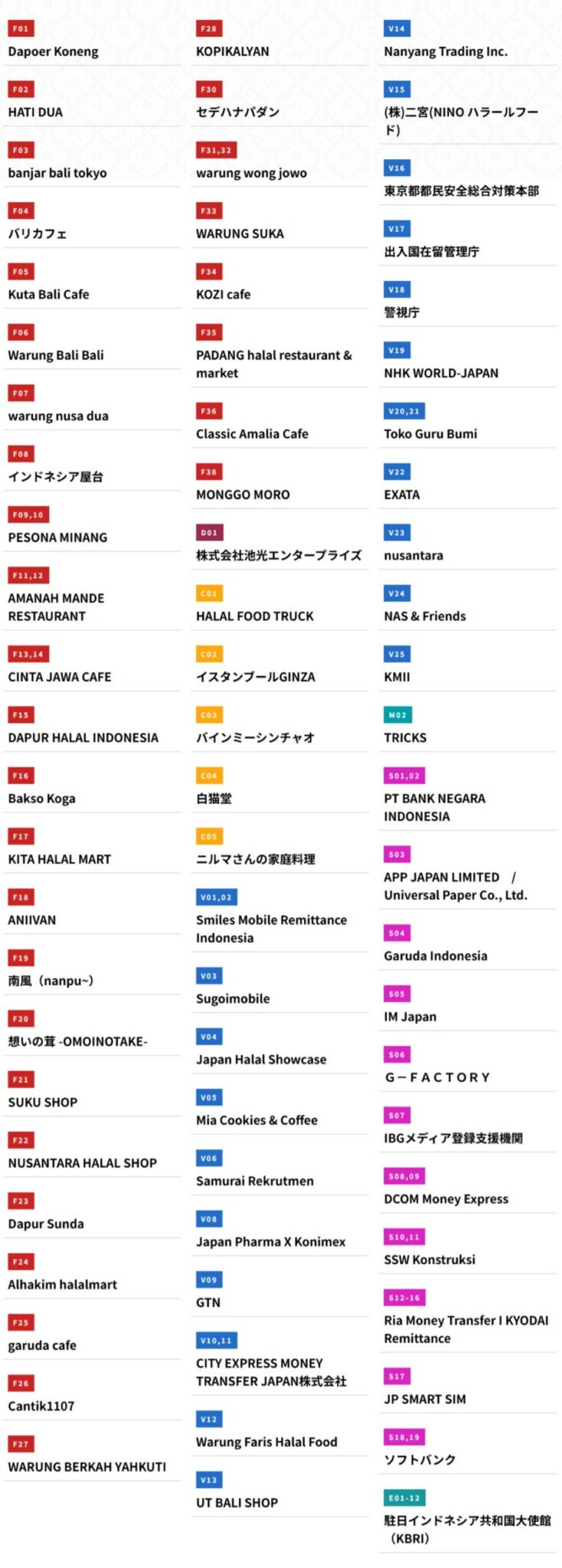 日本インドネシア市民友好文化フェスティバル 2025（10月18日～19日 代々木公園） | 東京フェスタ・イベント情報